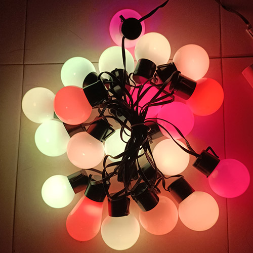 pixel fairy bulb string lights,party decor lights,holiday decor