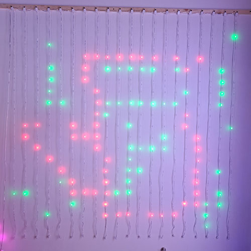 smart led curtain lights,festival decor lights,advertising lights