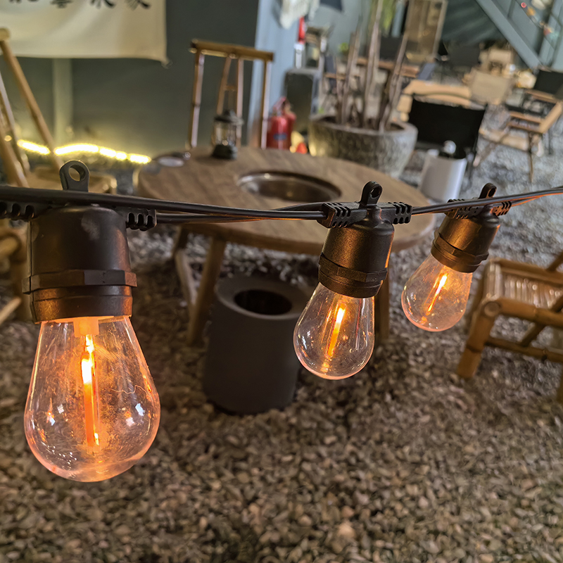 solar power meteor shower string lights,meteor star festoon lights ...
