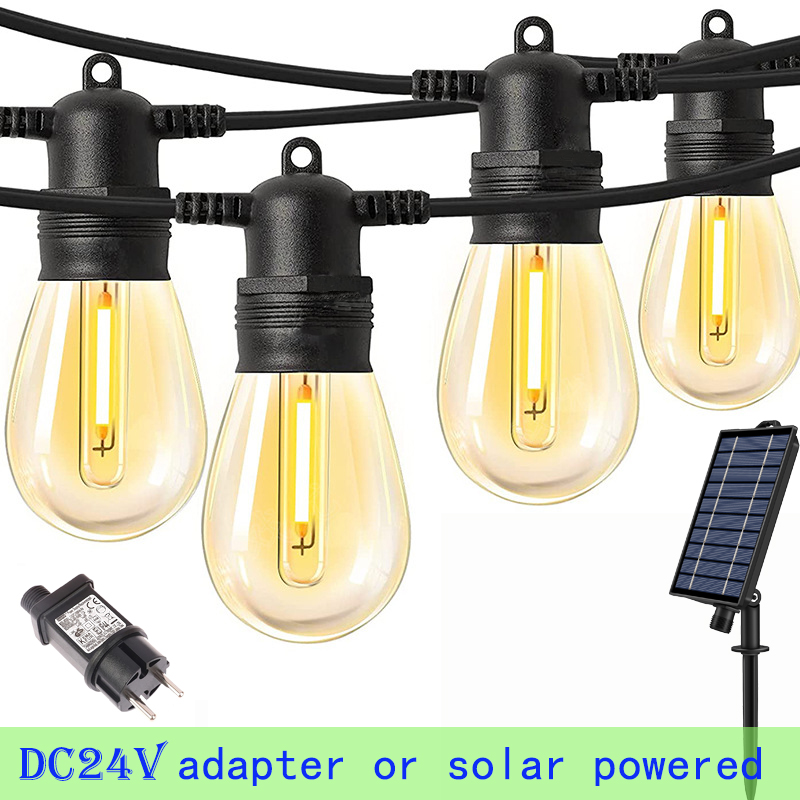 solar S14 string lights