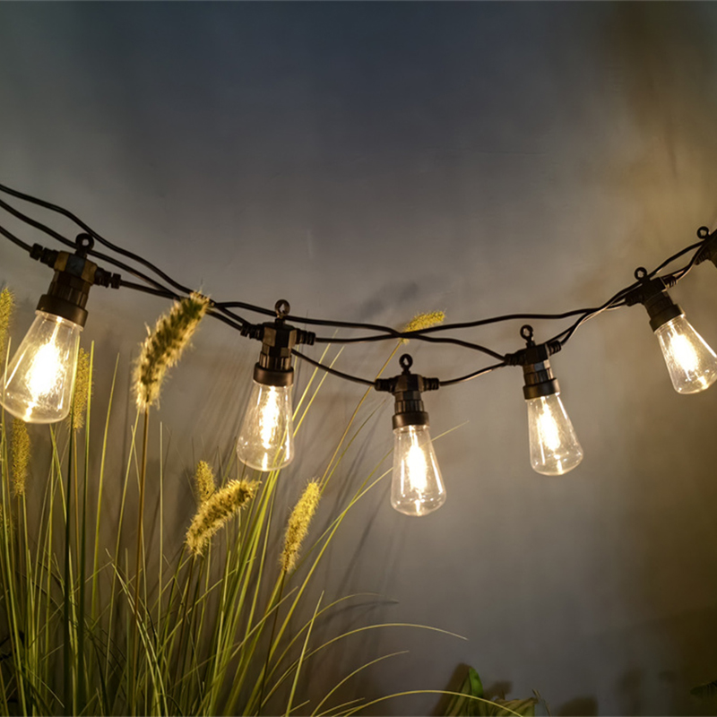 ST38 solar outdoor string lights