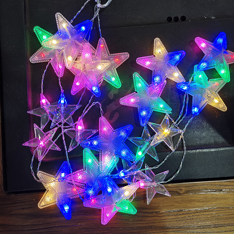 40 star curtain string light,curtain light,string light curtain
