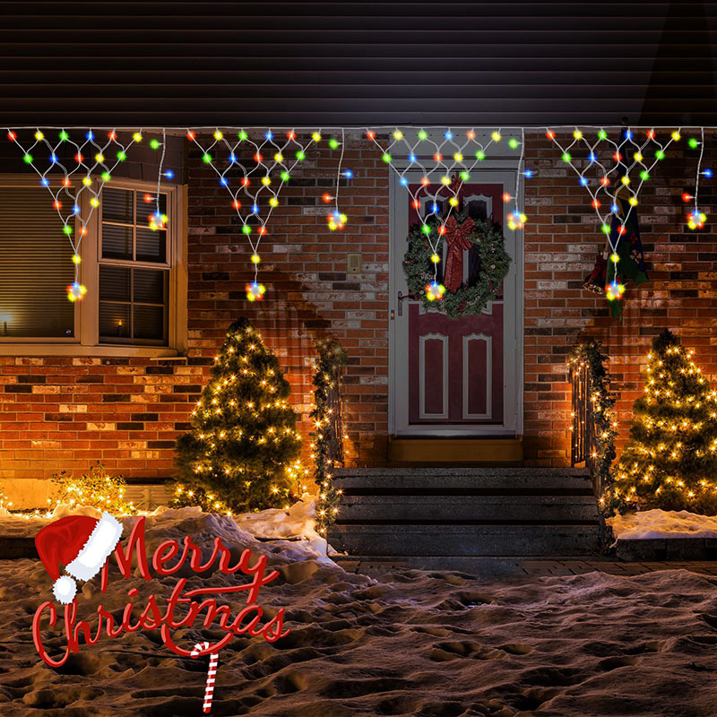 triangle led net light,christmas lights,xmas decor