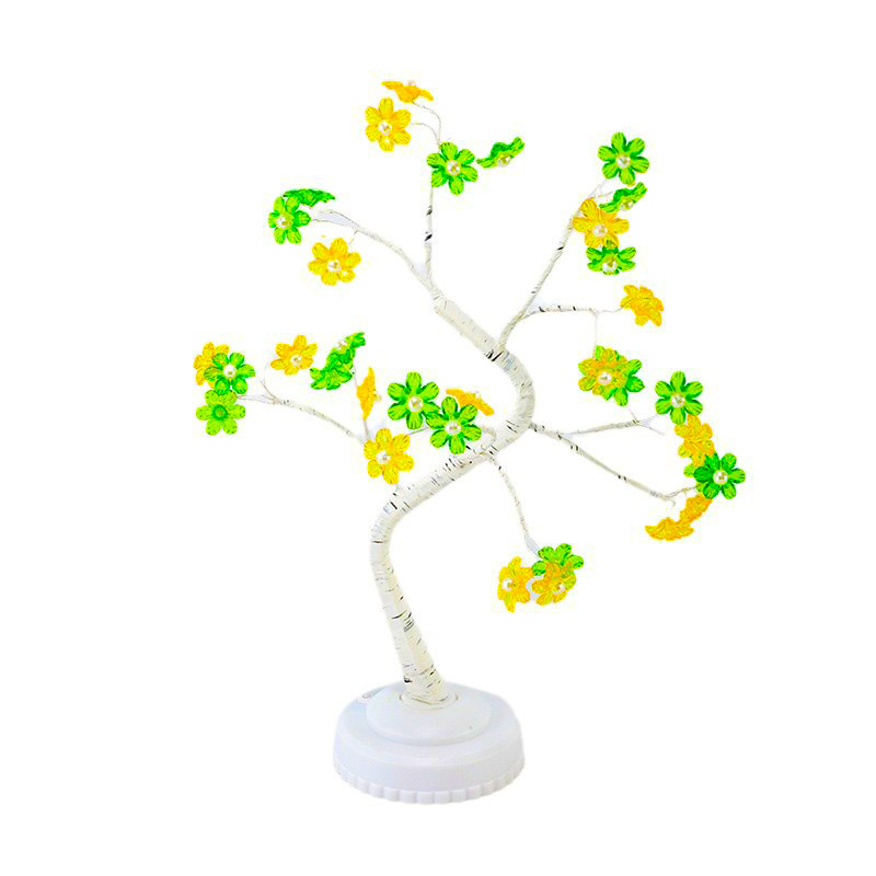 flower shimmer tree light,led table light