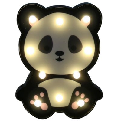 panda led light,panda led marquee light,lampara led panda