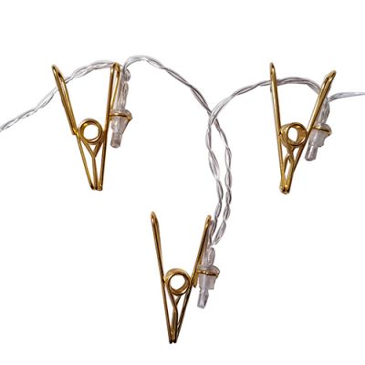 metal clip led fairy lights,photo clip string lights,metal peg string ...