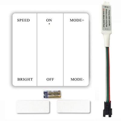 6key wireless running strip controller,waterflowing strip controller